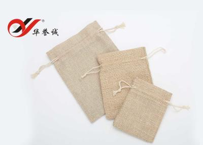 Cina Borse di cordone amichevoli della iuta di Eco del velluto di 3 pezzi dei sacchetti stabiliti dei gioielli in vendita