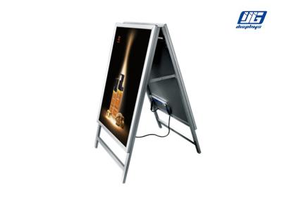 中国 A1ポスター サイズ4の側面の急な開いたフレームの直角の角4mmアクリルLGP 販売のため