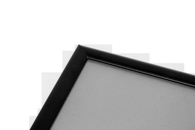 中国 反風のスナップ開いたポスター フレーム0.5mmポリ塩化ビニール カバーおよび1.25mm PSの両面機 販売のため
