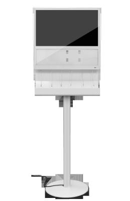 Chine Machine de remplissage mobile de la publicité de multimédia d'affichage à cristaux liquides de station de charge de téléphone portable à vendre