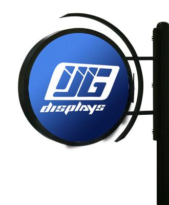 中国 無線電信/ワイヤー制御円LEDスクリーンの屋外のフル カラーの両面 販売のため