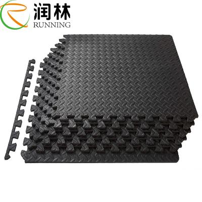 Cina Piso Tatami EVA Foam Floor Puzzle Carpet Grey Geometric Stylish Baby Triangle in vendita