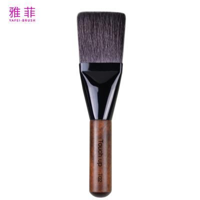 중국 T02 맞춤형 동물발 메이크업 브러쉬 평면 파우더 브러쉬 화장품 도구 판매용