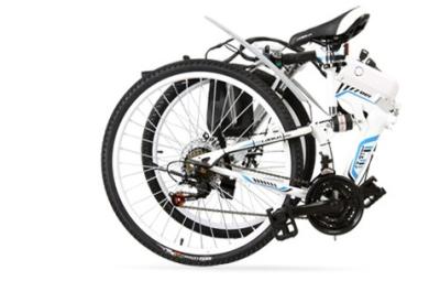 Cina Bici motorizzata pieghevole della lega di alluminio, bici elettrica a 26 pollici di Floded in vendita