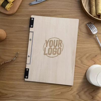 China Individuelle Holz-Menümappe für Restaurants - Bambus 12x9 Zoll Gravurhalter zu verkaufen