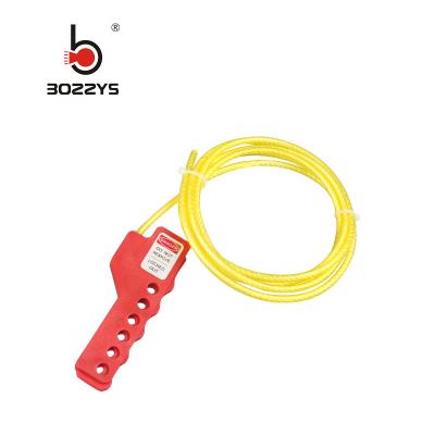 Cina BOSHI Customized Nylon PA Material Adjustable Safety Cable Lockout in vendita