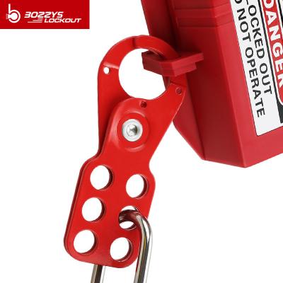 Cina Cerniera rossa materiale d'acciaio di Tagout di serrata dei lucchetti del fornitore 6 di BOSHI Cina in vendita