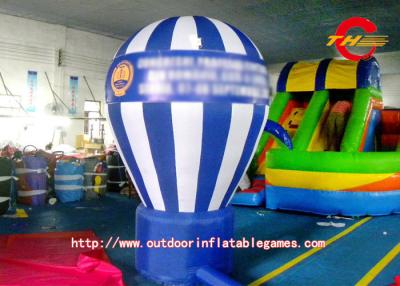Cina La pubblicità gonfiabile di campagna blu di atterraggio Balloons il pallone del PVC della propaganda in vendita
