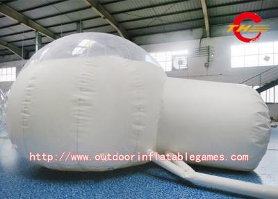Cina Tenda gonfiabile di campeggio trasparente all'aperto della stanza della bolla con stanza 2 in vendita