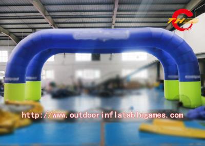 Cina Arco gonfiabile dell'entrata di sport ignifugi per raduno che corre la tela cerata del PVC in vendita