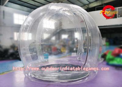 Cina Tenda gonfiabile su misura stanza all'aperto della bolla della natura del PVC chiara con il ventilatore in vendita