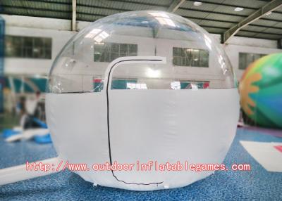 Cina Tenda gonfiabile di campeggio del prato inglese del PVC della tenda gonfiabile/0.8mm della cupola della famiglia chiara in vendita