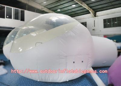 Cina Tenda gonfiabile della radura della stanza della bolla della cupola trasparente con stampa su ordinazione di logo in vendita