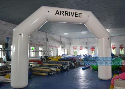 Cina Grande Natale gonfiabile all'aperto dell'arco che annuncia la tela cerata del PVC in vendita