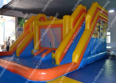 China Huge Inflatable little tikes Water Slides / Backyard water slide for sale