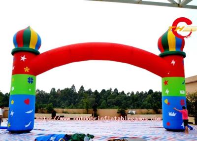 Cina Panno di Oxford dell'arcobaleno del paradiso dell'arco dei bambini gonfiabili all'aperto di attività in vendita
