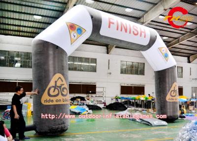 Cina Arco gonfiabile di rivestimento del PVC gonfiabile di arché/nero dei motivi all'aperto in vendita