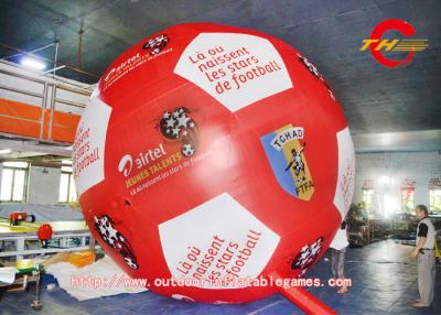 Cina Modello gonfiabile di calcio del pallone di pubblicità di mostra all'aperto grande in vendita