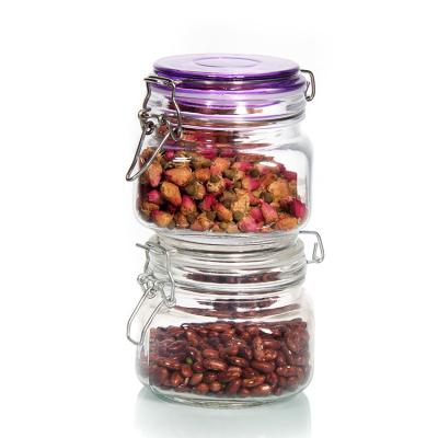 Κίνα 200 ml γυάλινα δοχεία αποθήκευσης τσάι καφέ ζάχαρη δοχεία για συσκευασία τροφίμων προς πώληση