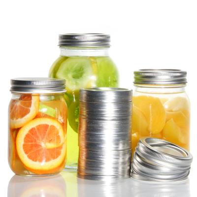 Κίνα Χονδρικό 70 mm χωριστή κονσερβοποίηση Mason Jar Tinplate Screw Lid για την οικιακή κονσερβοποίηση προς πώληση