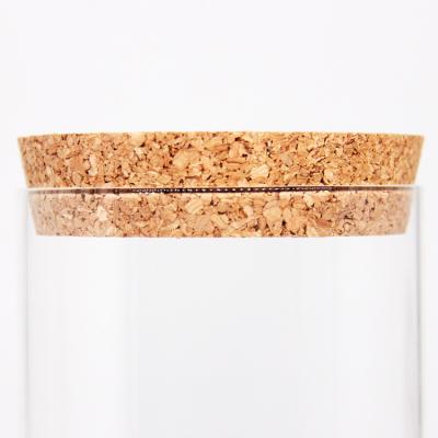 Chine Couvercle en bois personnalisé Bouchon à boules en liège en bois pour bouteille de carafe à décanter de vin à vendre