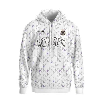 Cina L'umidità grafica Wicking di maglia con cappuccio della stampa degli adulti regolari della manica rapido si asciuga in vendita