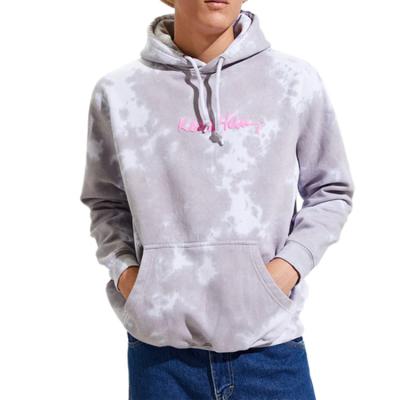 Cina Uomini atletici 100% di maglia con cappuccio del cotone di maglia con cappuccio degli impianti della tintura unisex del legame in vendita
