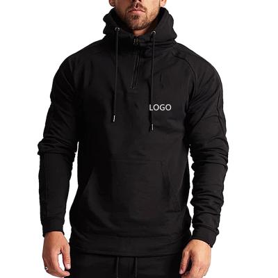 Cina Maglie con cappuccio 100% di usura della palestra di S di Team Hoodies Embroidered Winter Men nero di sport del cotone ' in vendita