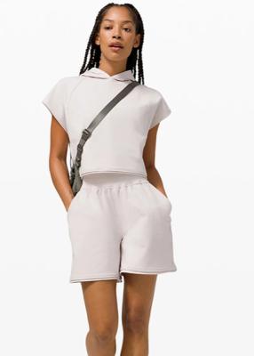 Cina Sport superiori di forma fisica di maglie con cappuccio del raccolto delle maglie con cappuccio delle donne delle donne atletiche di yoga in vendita