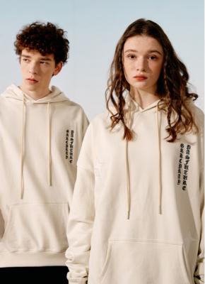 Cina Maglia con cappuccio lunga stampata casuale moderna della manica di colore della maglietta felpata normale bianca solida del pullover del cotone di GRKC 100 in vendita