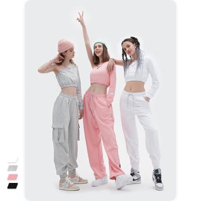 Cina Abiti sportivi Tracksuits di estate della primavera fuori dalla spalla fuori dall'ombelico fuori dalla prova tozza della vita in vendita