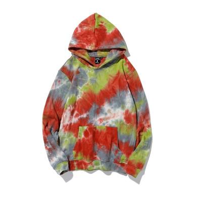 Cina Maglie con cappuccio unisex della tintura del legame della manica di lunghezza di inverno di GRS per le donne e gli uomini in vendita