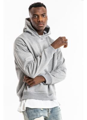Cina Cotone 100% che stampa pianura spessa Terry Hoodie Embroidered Unisex francese surdimensionato in vendita