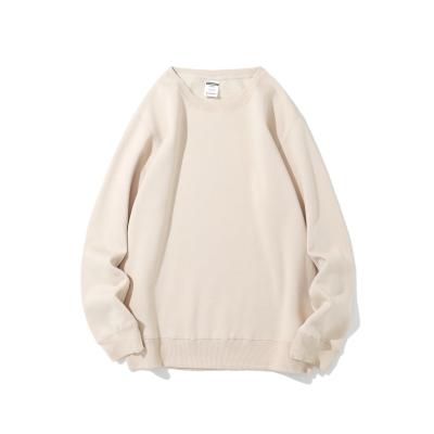Cina Maglietta felpata surdimensionata Logo Unisex Plain Crew Neck su ordinazione di maglia con cappuccio del pullover del vello di inverno in vendita