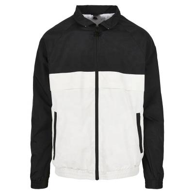 Cina Lo zip tessuto poliestere dei rivestimenti della pista di sport bloccato colore su Outwear in vendita