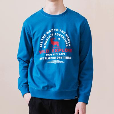 Cina Manica lunga unisex Jumper Pullover di squadra del tessuto del vello della maglietta felpata normale del collo in vendita