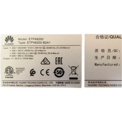 중국 Huawei ETP48200-B2A1 Embedded Power Switching System With 48V30A R4830G1 Module Outdoor Communication 5G 판매용