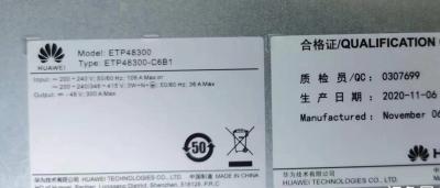 China Huawei ETP48300-C6B1 ETP48300-K5C3 48V300A High-Frequency Embedded Communication Power Switch System zu verkaufen