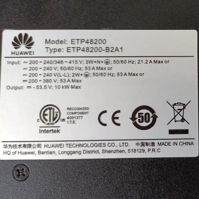 중국 Huawei ETP48200-B2A1 Embedded Power Switching System With 48V30A R4830G1 Module Outdoor Communication 5G 판매용