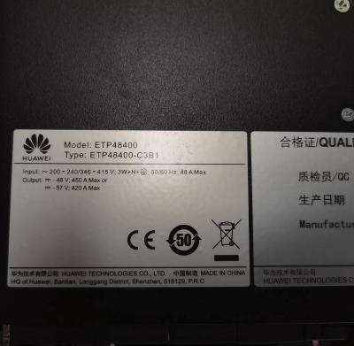 China Huawei ETP48400-C3B1 Embedded Switching Power Supply 48V400A Rectifier zu verkaufen