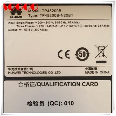 중국 Huawei TP48200B-N20B1 AC To DC Power System Cabinet of 200A output 판매용