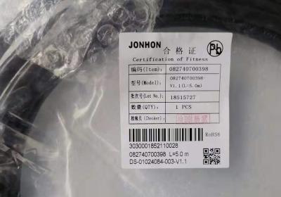 Cina Filo di piombo del bottone della rottura di lunghezza su misura cavo del cavo dell'elettrodo del micro 4.0mm per ECG in vendita