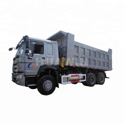 Cina Autocarro con cassone ribaltabile di guida idraulico del ribaltatore 6x4 Sinotruk di HOWO 5800x2300x1500mm in vendita