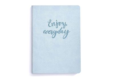 China Costura azul do caderno da tampa macia de emperramento perfeito que liga para o presente da promoção à venda