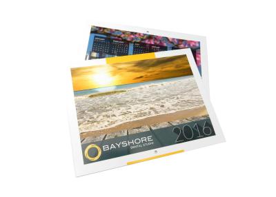 China De steen Gelamineerde Kalender van de Affichemuur, Grote Hangende Kalender voor Zaken Te koop