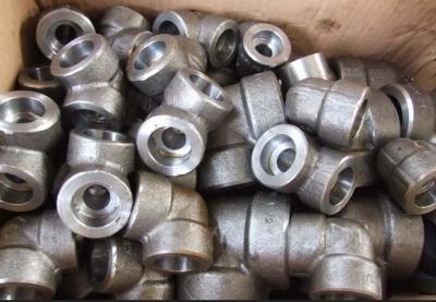 Cina Acciaio al carbonio dell'interruttore 3000lb Astm A105 del collegamento un gomito da 90 gradi in vendita
