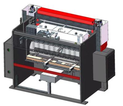 China Dobradeira de chapas de metal 4+1 eixos CNC dobradeira dobradeira WE67K à venda