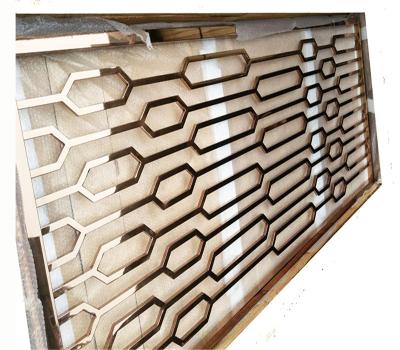 중국 Rose Gold Stainless Steel Perforated  Panels For Sunshades/Louver/Window Screen 판매용