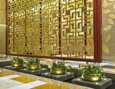 중국 Bronze Stainless Steel Carved/ Engraved Mashrabiyia  Panels For Sunshades/Louver/Window Screen 판매용