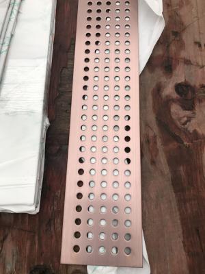 중국 customized cutting alloy sheet stainless steel perforated metal panel 판매용